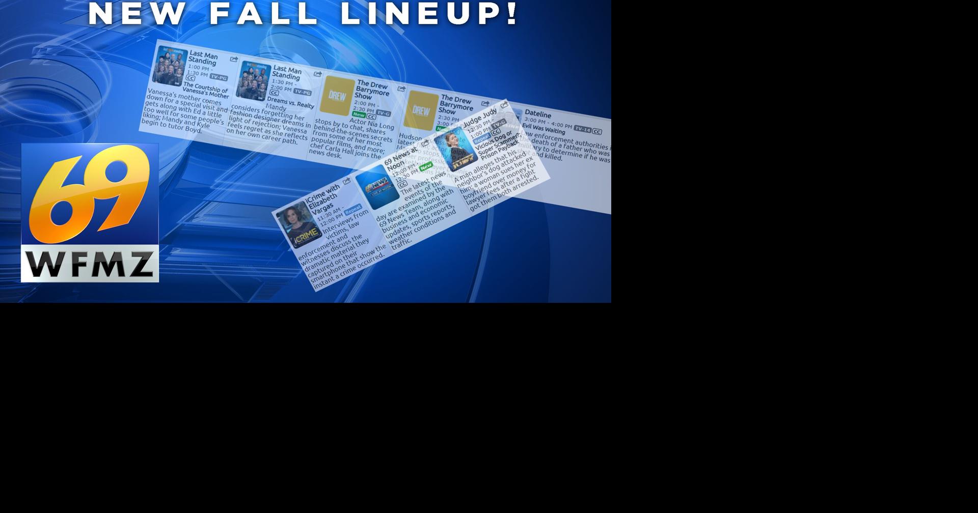 69 WFMZ-TV announces new fall program lineup | News | wfmz.com