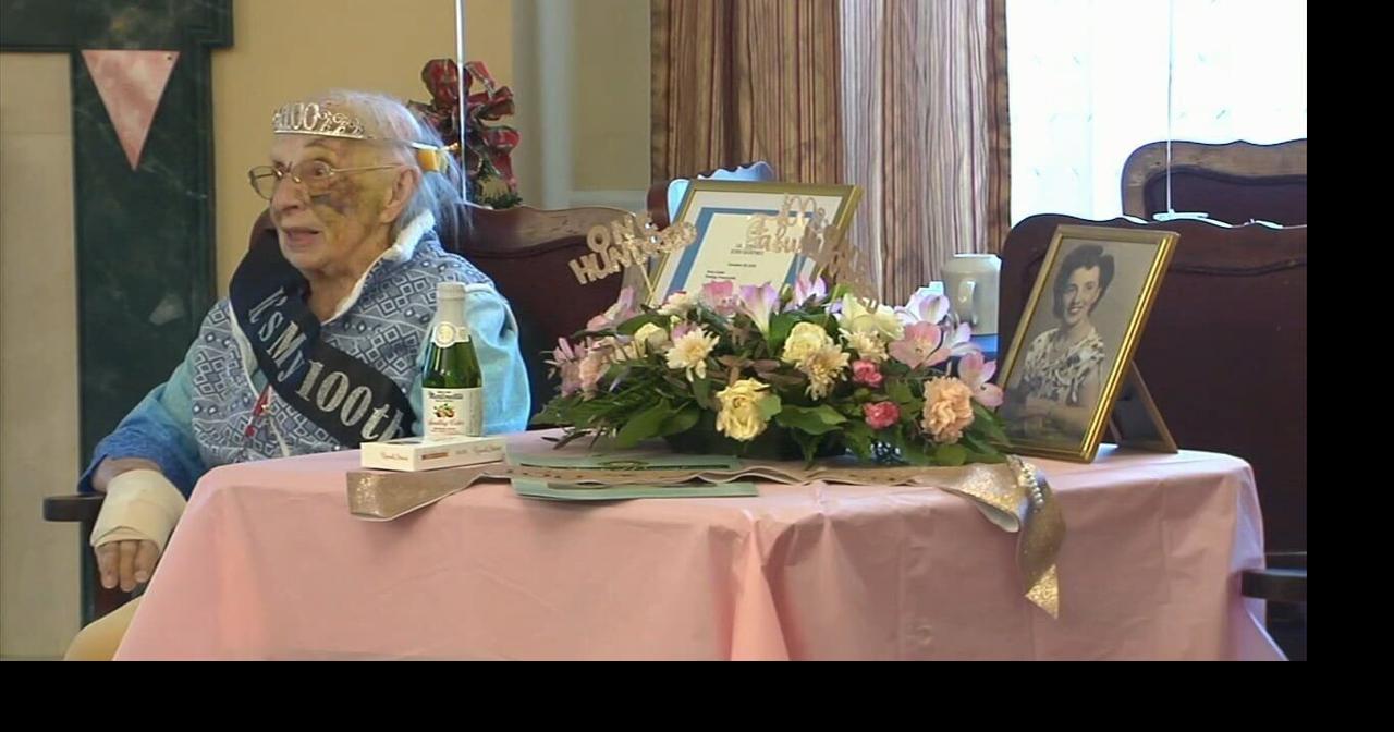 Resident of senior living facility celebrates milestone birthday ...