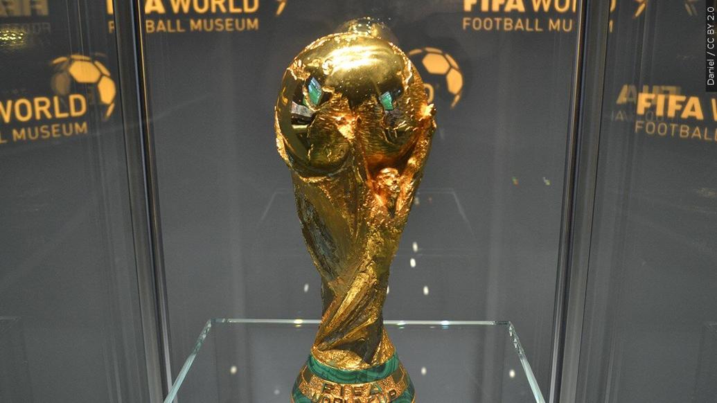 FIFA World Cup Trophy display | | wfmz.com
