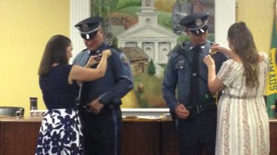 Emmaus Council swears in two police sergeants, hires new officer ...