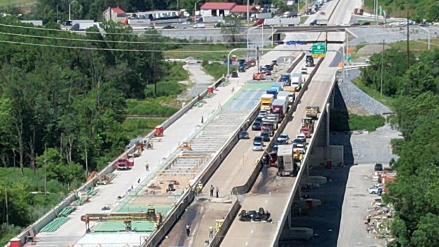 Multi Vehicle Crash Closes I 78 For Hours Berks Regional News