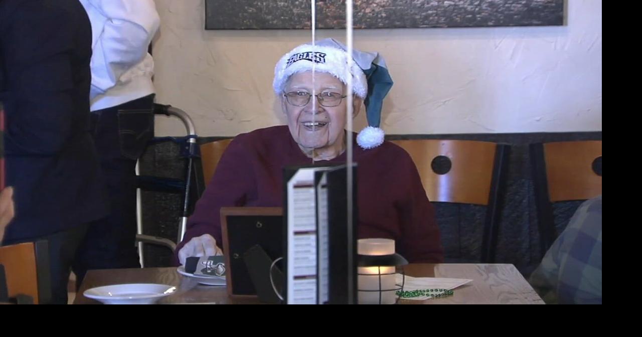 102-year-old Eagles fan from Bethlehem gets big birthday surprise for ...