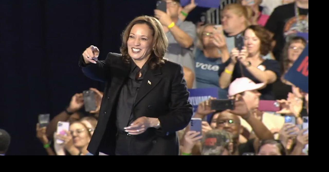 VP Harris makes case for presidency during rally stop in Luzerne County ...