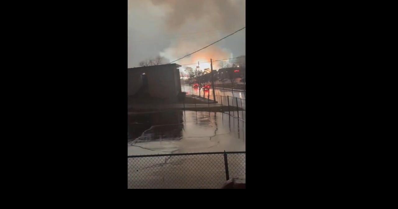 Fire at PPL substation that lit up evening sky in Allentown temporarily ...