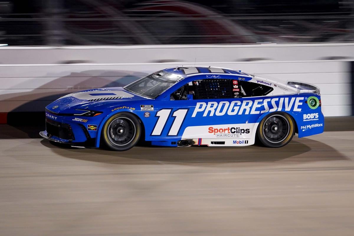 Denny Hamlin captures NASCAR pole at Michigan but expects to start at ...