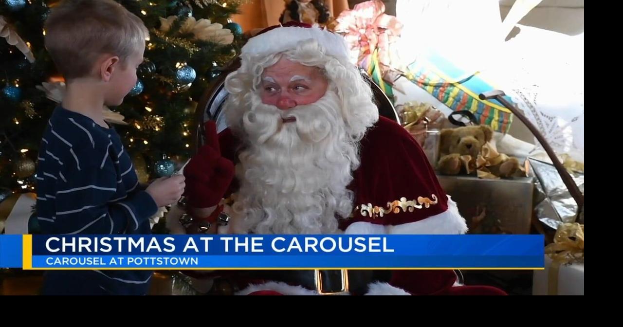 Santa and Mrs. Claus visit The Carousel at Pottstown for holiday fun | Upper Montgomery County ...