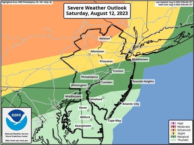 Warmer and humid with a late day, evening gusty storm; possibly a ...