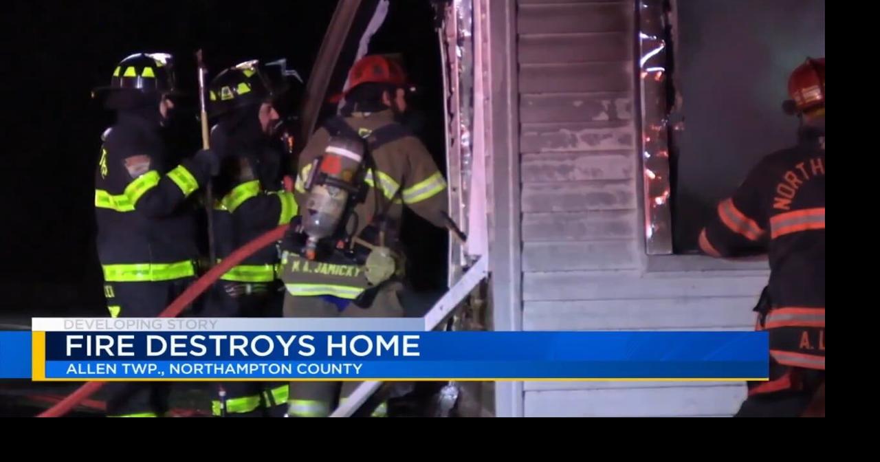 Fire tears through home in Allen Twp. early Wednesday morning | Lehigh ...