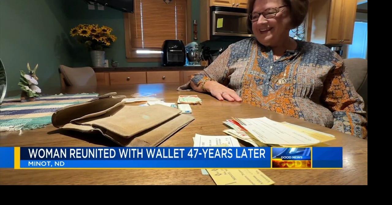 Lost wallet found nearly 50 years later provides woman with trip down ...