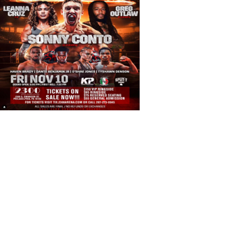 LeAnna Cruz poster de su pelea el 10 de noviembre | | wfmz.com