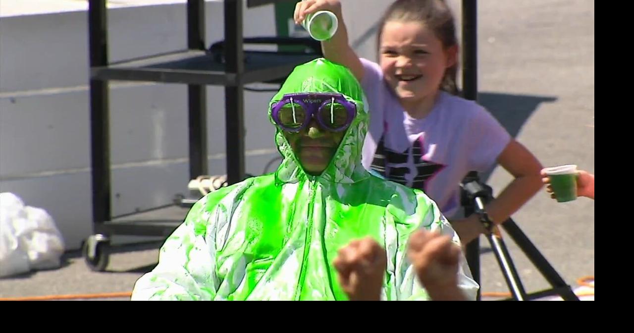 Principal in Bucks gets slimed after students successfully complete ...