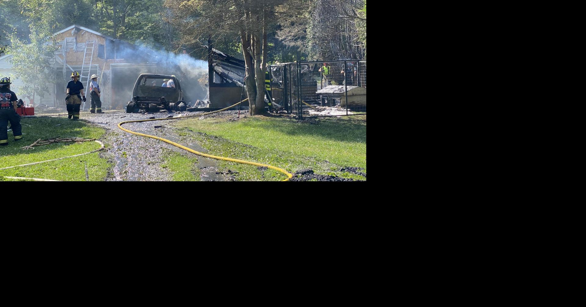 Firefighters get quick control of 2-alarm fire in Pike | Berks Regional ...