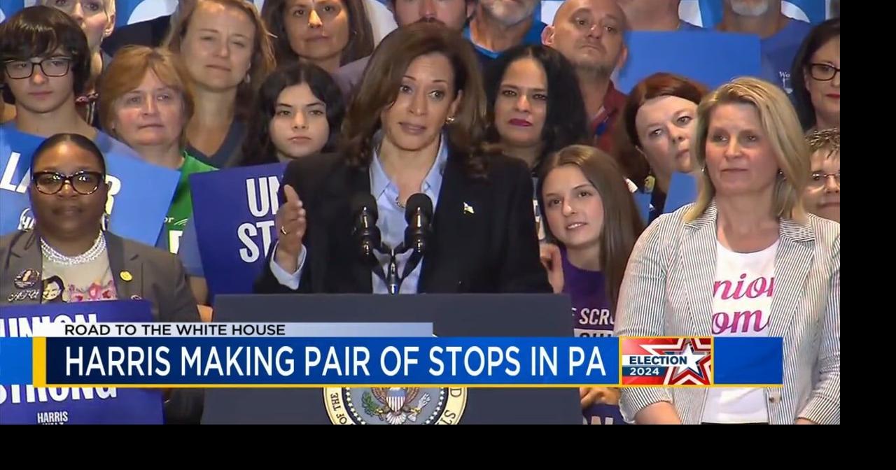 Harris making two appearances in Pennsylvania Friday | Pennsylvania ...