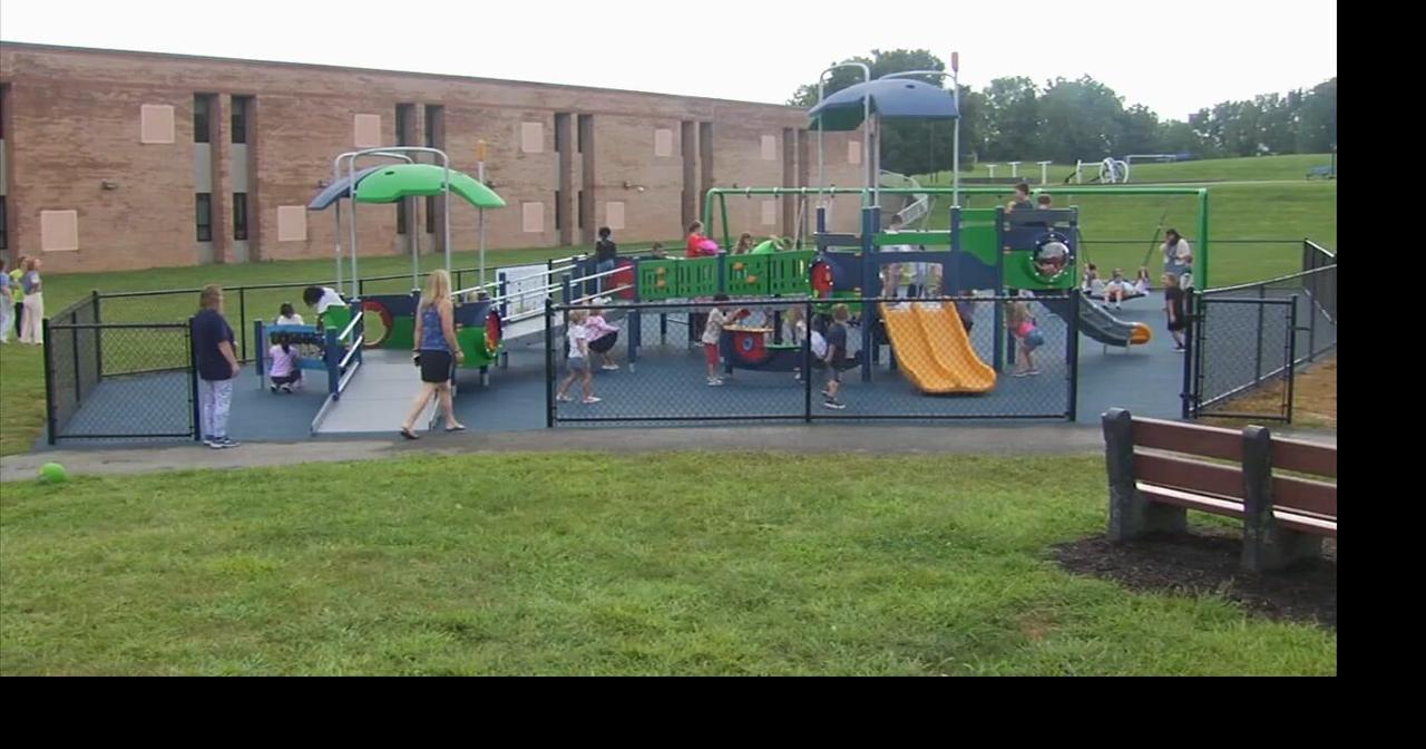 Kids enjoy new inclusive, all-abilities playground in Wernersville ...