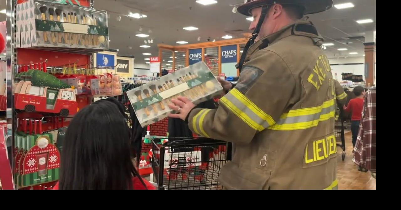 Boscov's welcomes children to 'shop with a firefighter' in Exeter ...