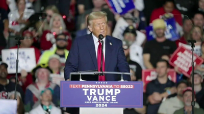 Trump habla de economía y seguridad fronteriza durante su visita al ...