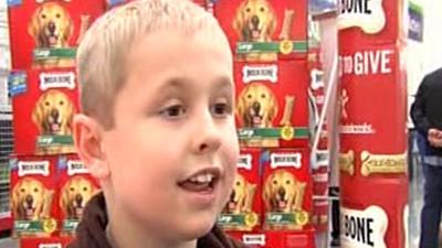 Service dog to help boy with muscular dystrophy, Colin Studlack ...