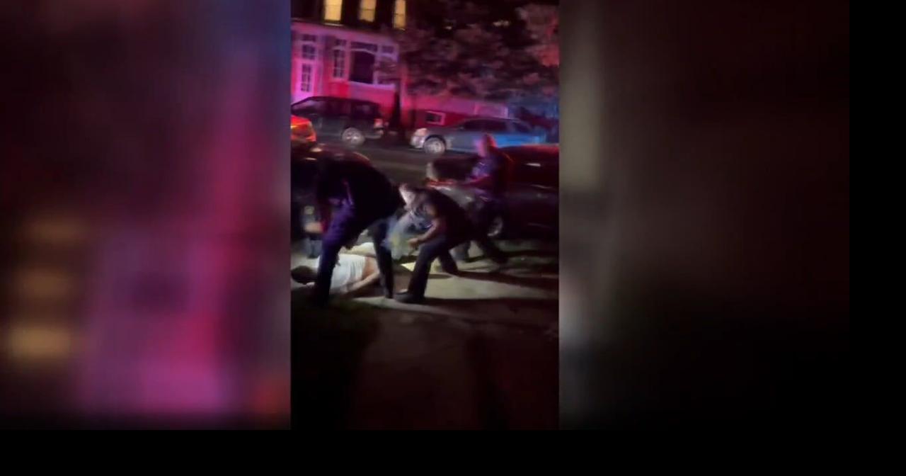 Video appears to show Allentown police hit, tase cuffed man on ground ...