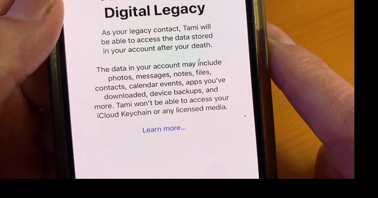 What the Tech? Legacy Contacts | What The Tech? | wfmz.com