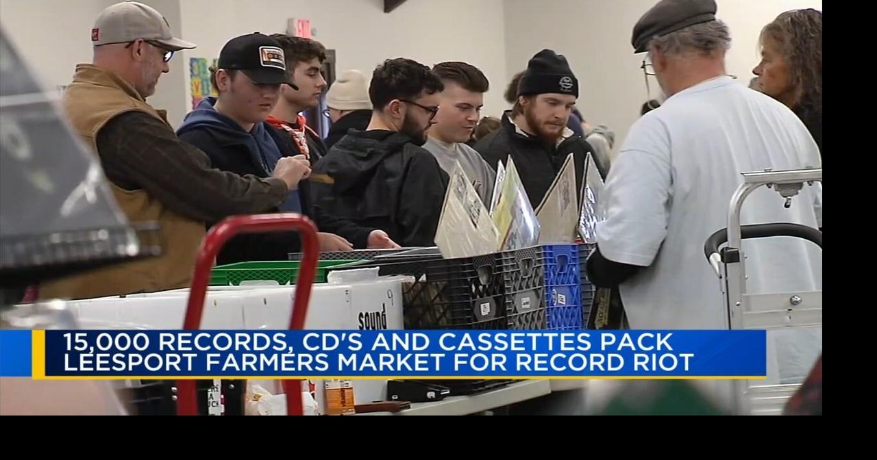 Record Riots fills Leesport Farmers Market with CDs, cassettes, and ...