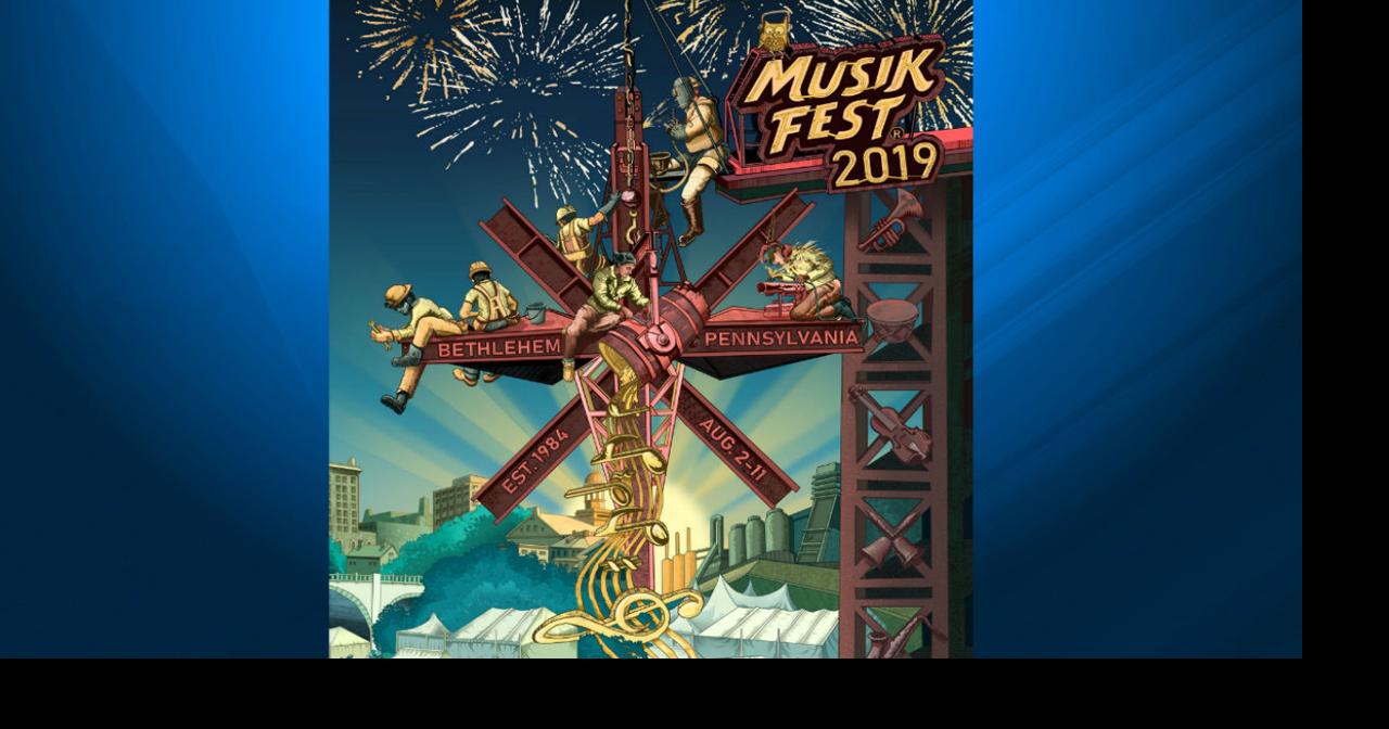 Past and the future highlighted in 2019 Musikfest poster | Lehigh ...