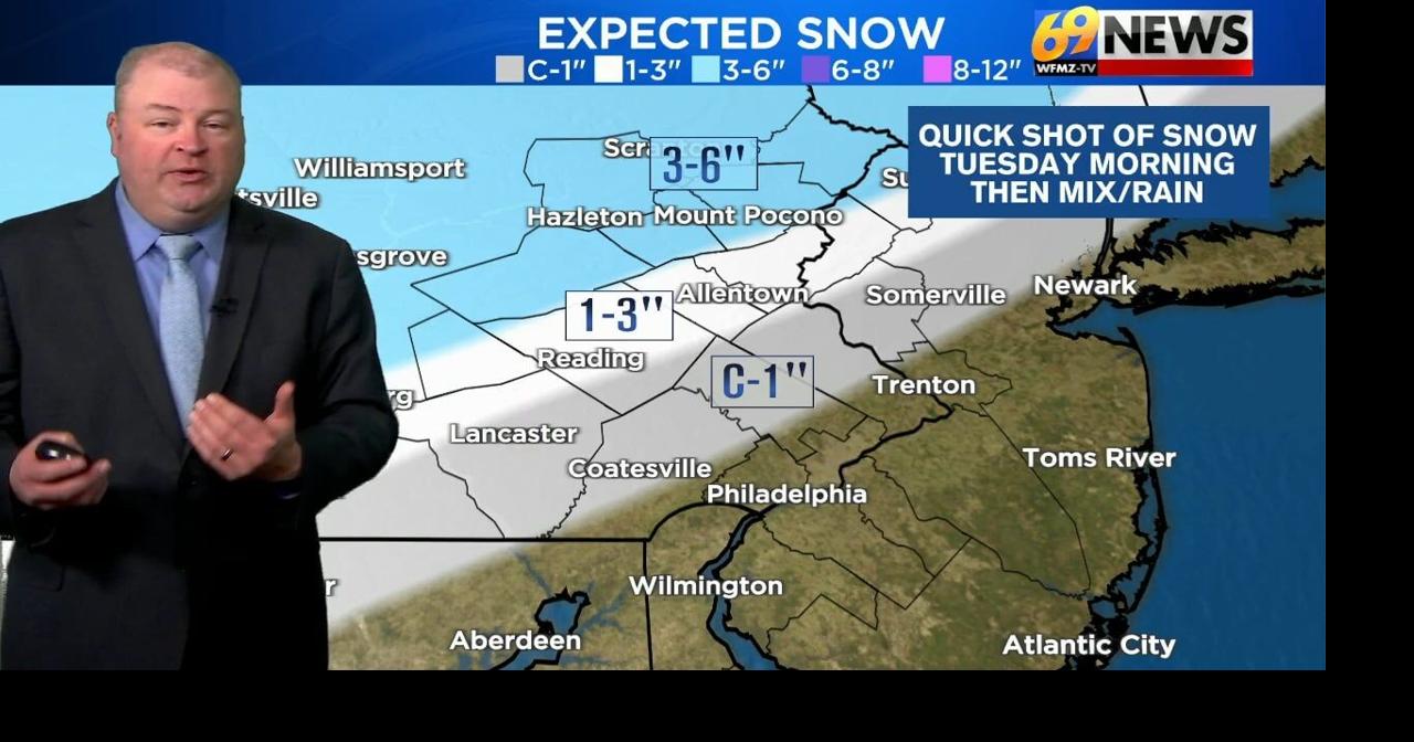 WATCH: Matt Broderick's 9 a.m. weather forecast | Weather | wfmz.com