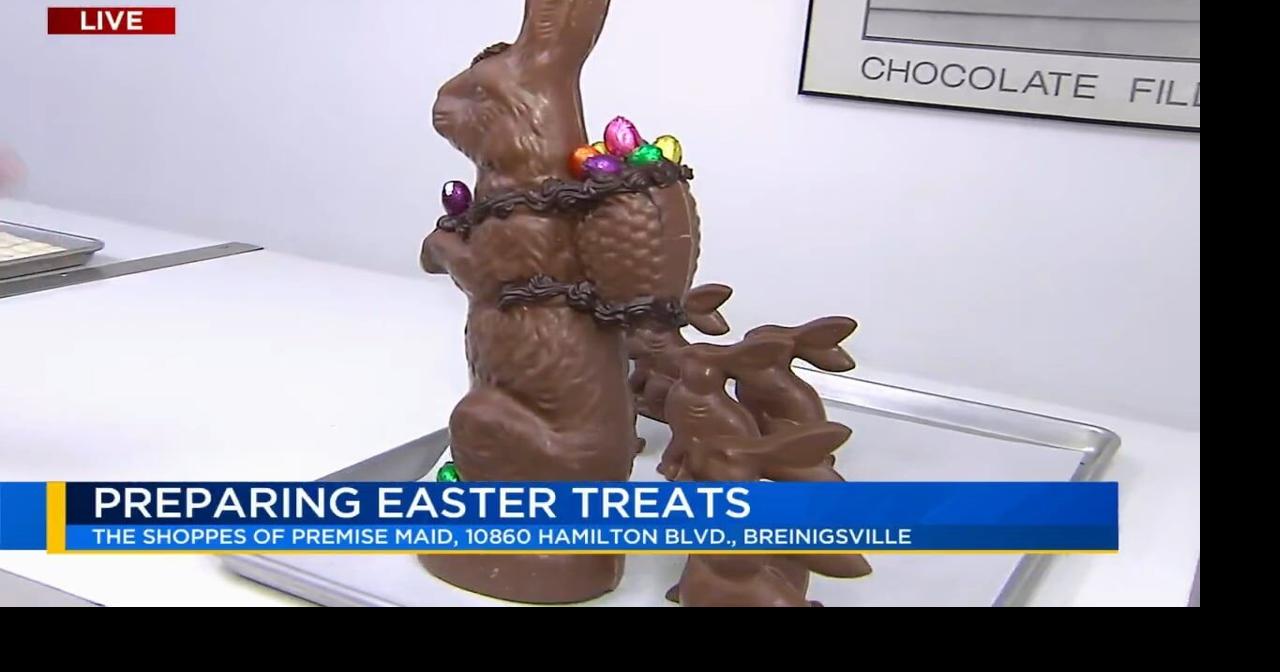 Easter goodies: The Shoppes of Premise Maid has chocolates, cakes and ...