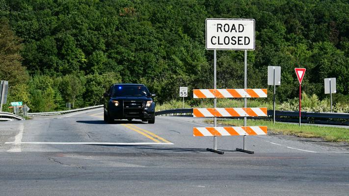 Route 93 remains closed after tractor trailer rolls over, catches fire ...