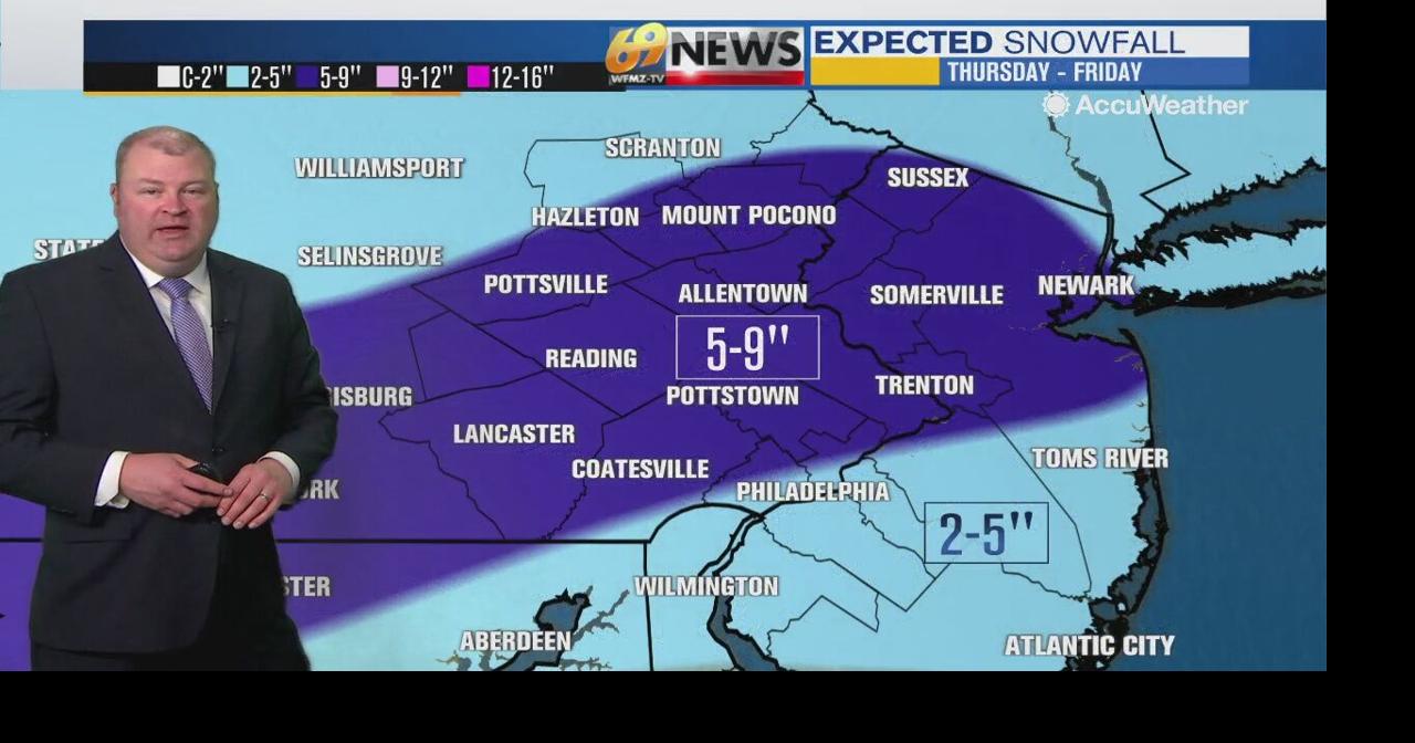 Matt Broderick's 2/17/21 8:45 a.m. forecast | Video | wfmz.com