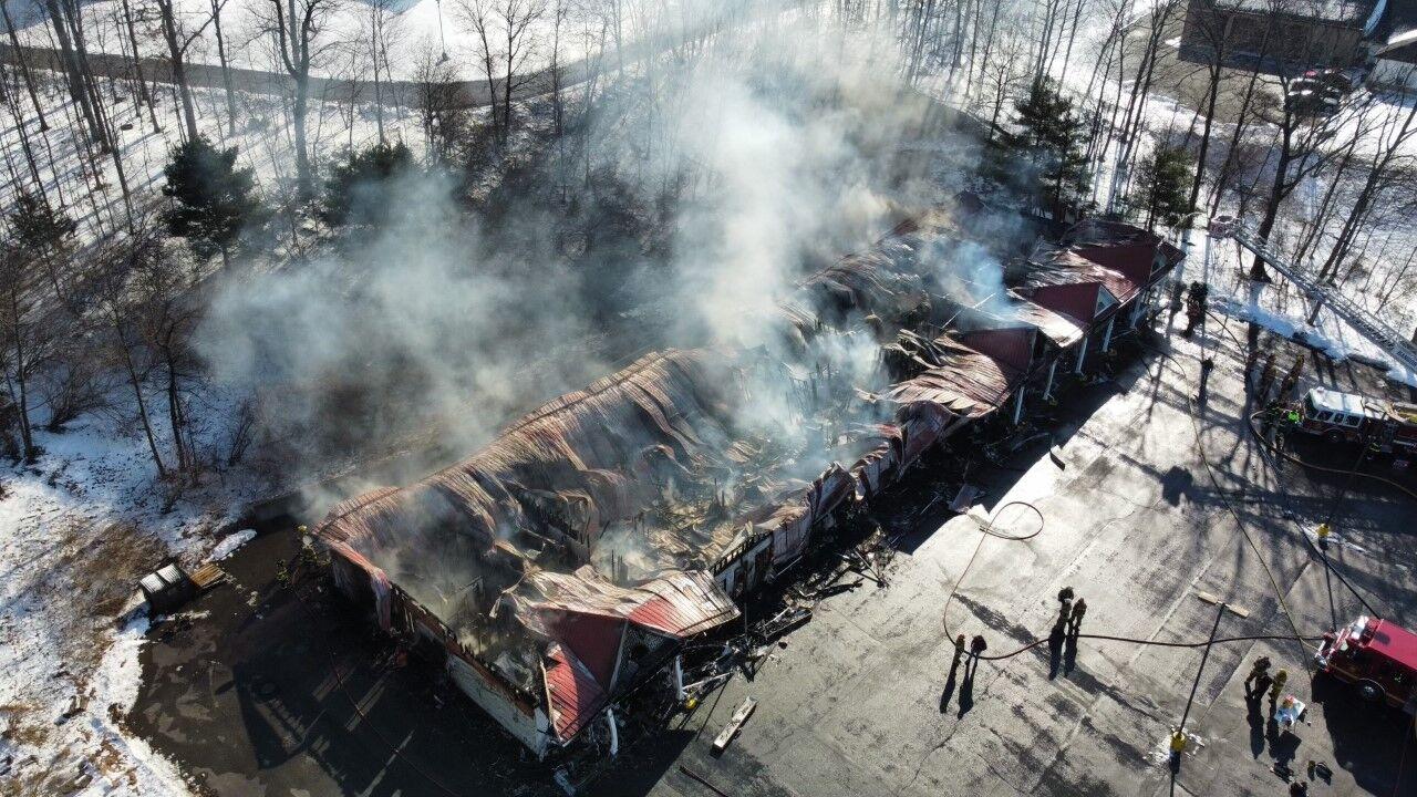 Fire tears through local strip mall, destroying small businesses ...