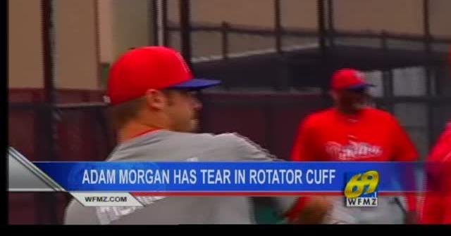 Morgan diagnosed with rotator cuff tear | News | wfmz.com