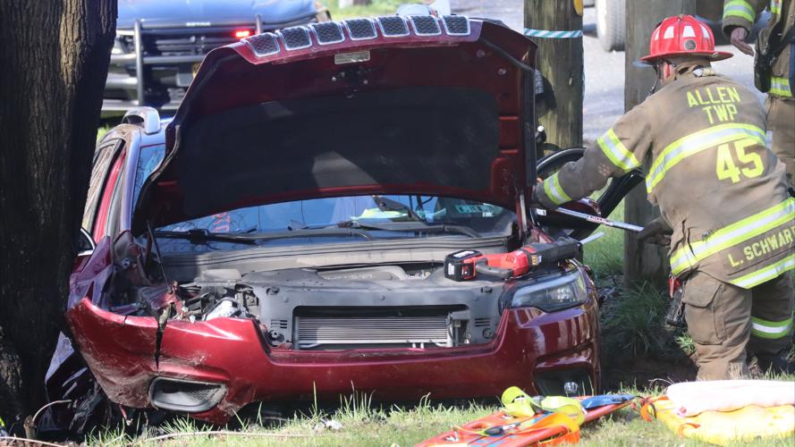 Rescue crews respond to East Allen crash with entrapment | Lehigh ...