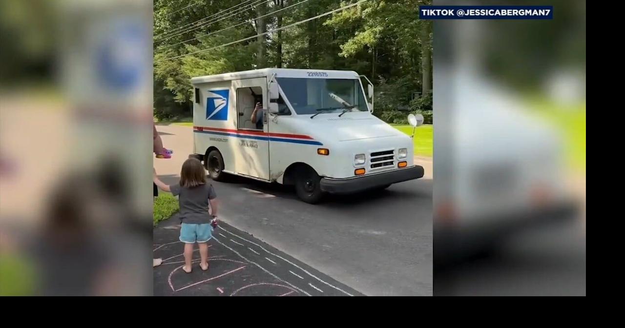Mail Truck obsessed boy gets special birthday surprise | Good News ...