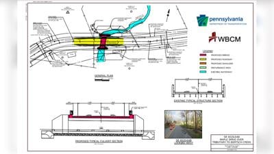PennDOT displays plans for Maple Drive Bridge in Lehigh Township ...