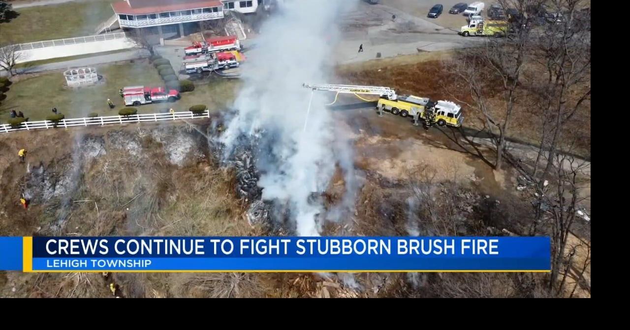 Stubborn Lehigh Township mulch fire still burning (UPDATE) | Nazareth ...