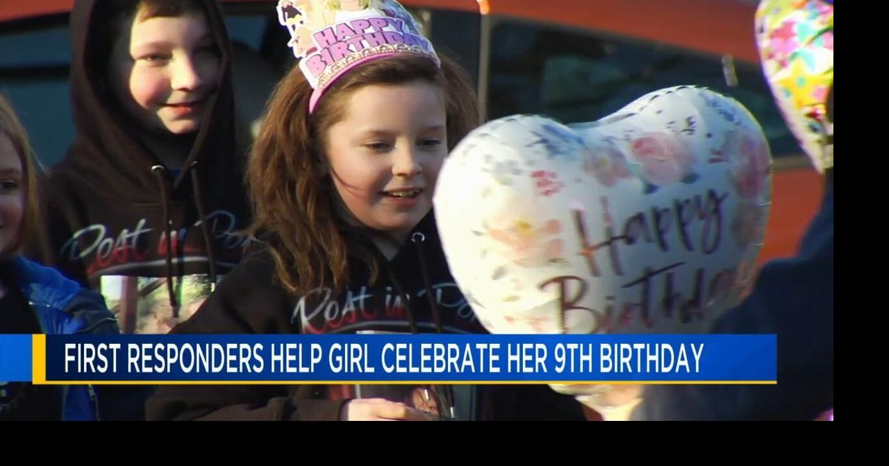 First responders help girl celebrate her 9th birthday | Berks Regional ...