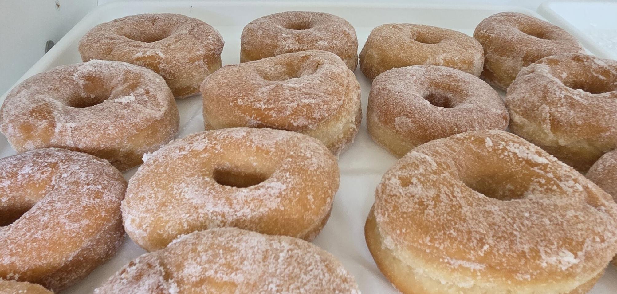Couple opens 'No BS Donuts' shop, featuring old-fashioned, handmade ...