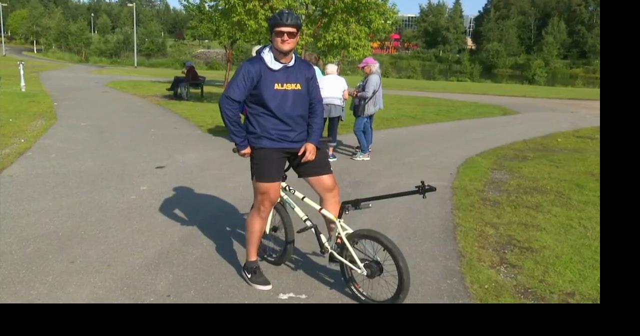 Backwards bike rider explains how he started | Good News | wfmz.com