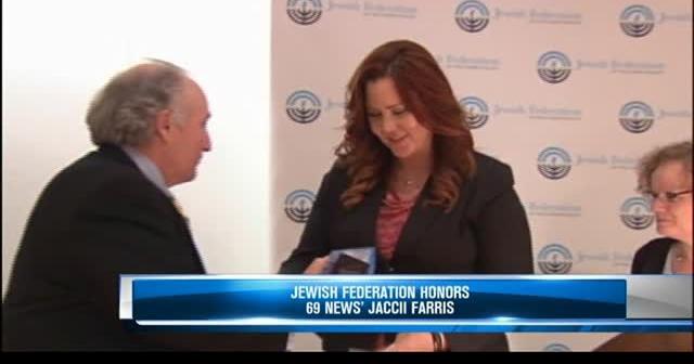 69 News reporter Jaccii Farris honored by Jewish Federation | Lehigh ...