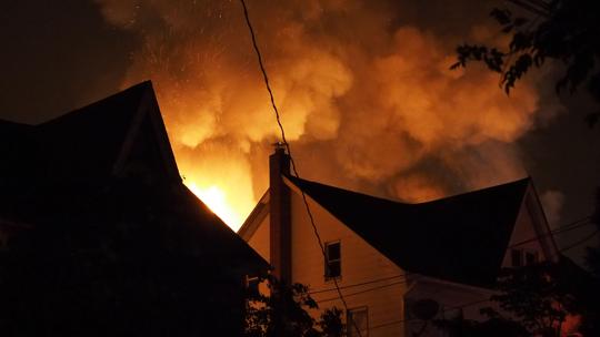 Flames engulf home in Slatington | Lehigh Valley Regional News | wfmz.com