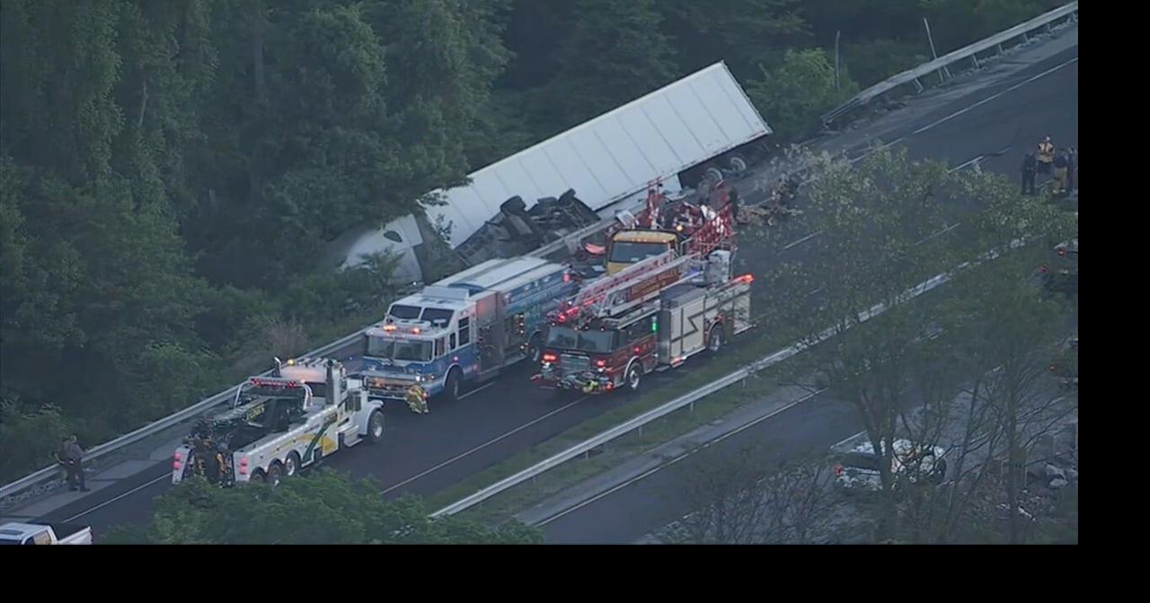 2 workers killed in Route 30 work‑zone crash; Tractor‑trailer driver ...