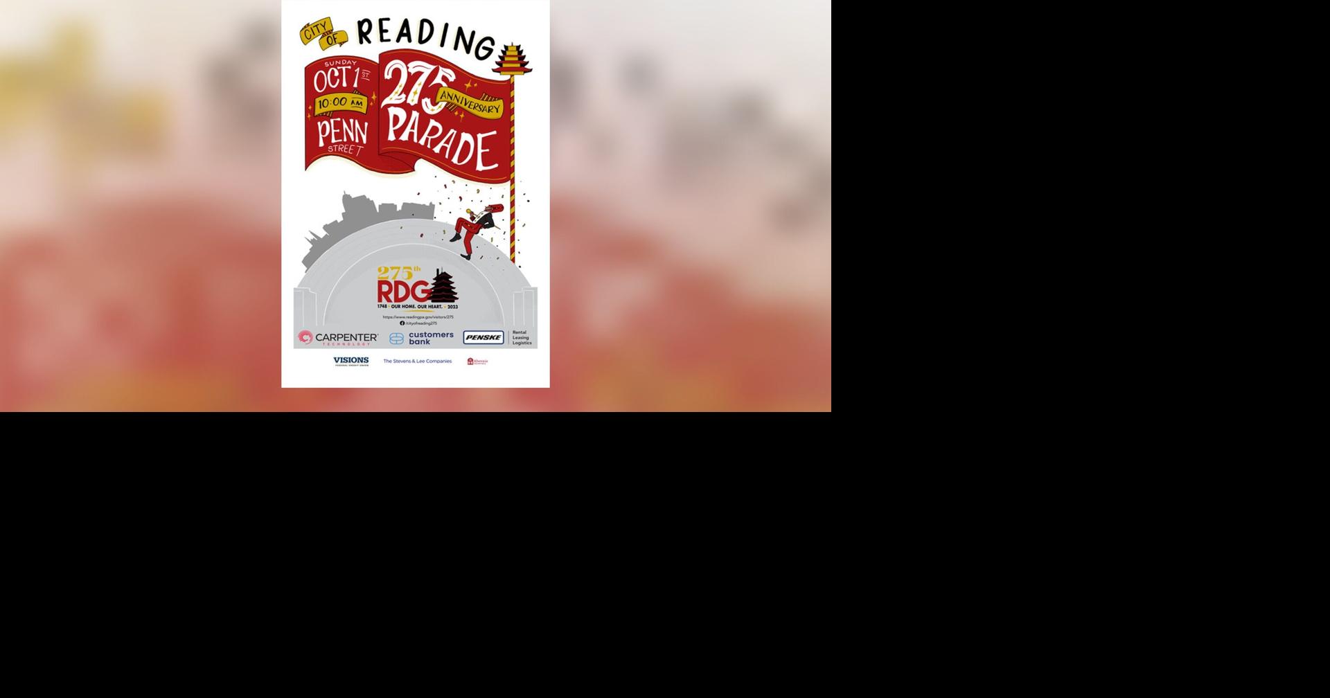 Local artist creates poster to honor Reading's 275th birthday parade ...
