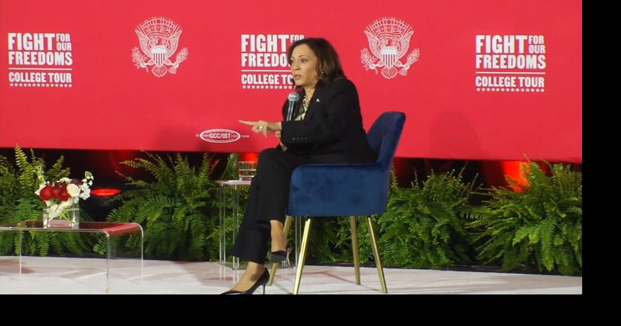 La Vicepresidenta, Kamala Harris, estuvo en el colegio comunitario del ...