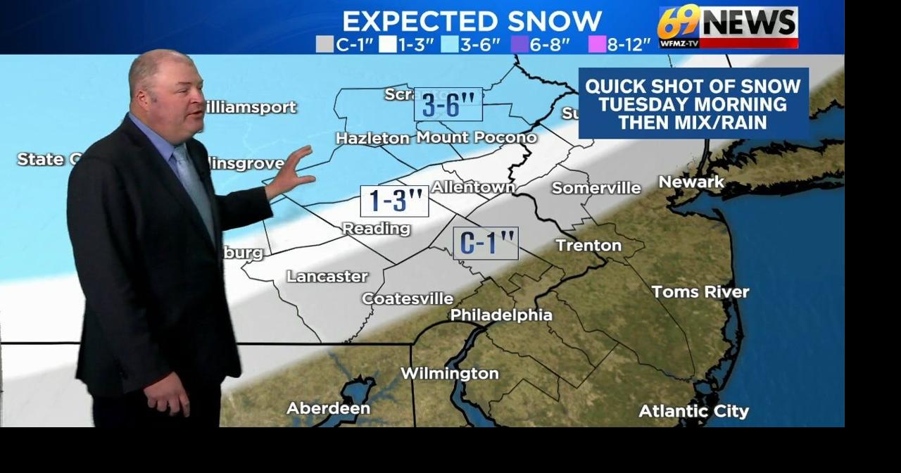 WATCH: Matt Broderick's 6 a.m. weather forecast | Weather | wfmz.com