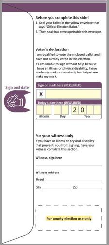 Pa. introduces redesigned mail-in ballots | Pennsylvania News | wfmz.com