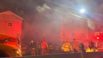Flames shoot from building in Tremont | Schuylkill County Area | wfmz.com