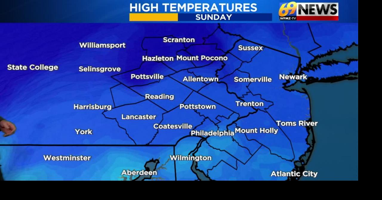 5-day January thaw starts Tuesday...50°+ by the end of the week ...