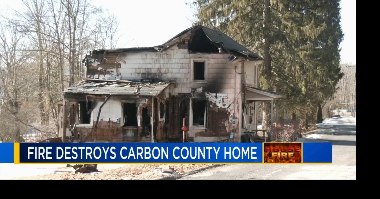 Fast-moving fire destroys home in Jim Thorpe | Carbon County Area ...