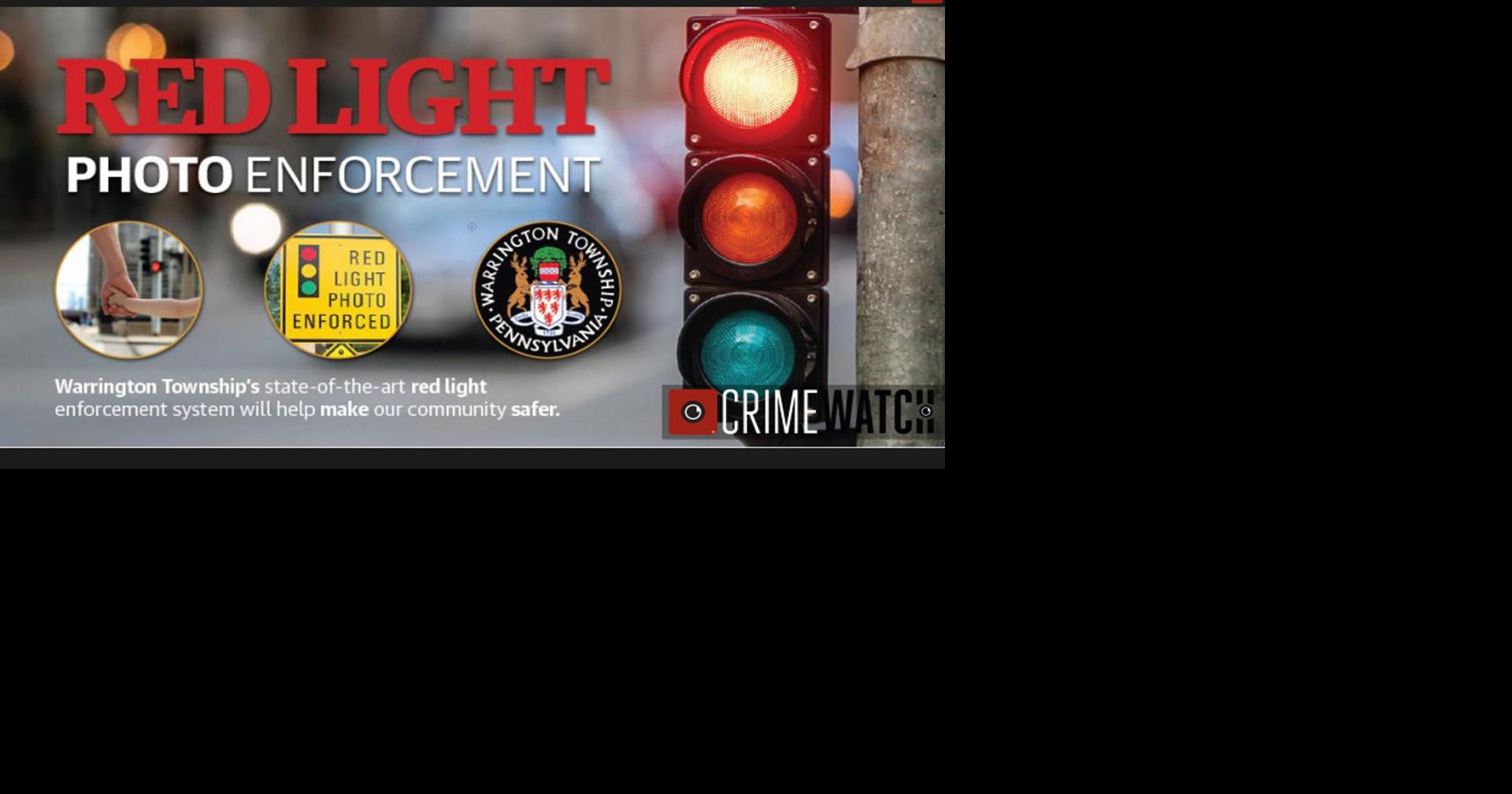 Township in Bucks introduces red light enforcement system designed to ...