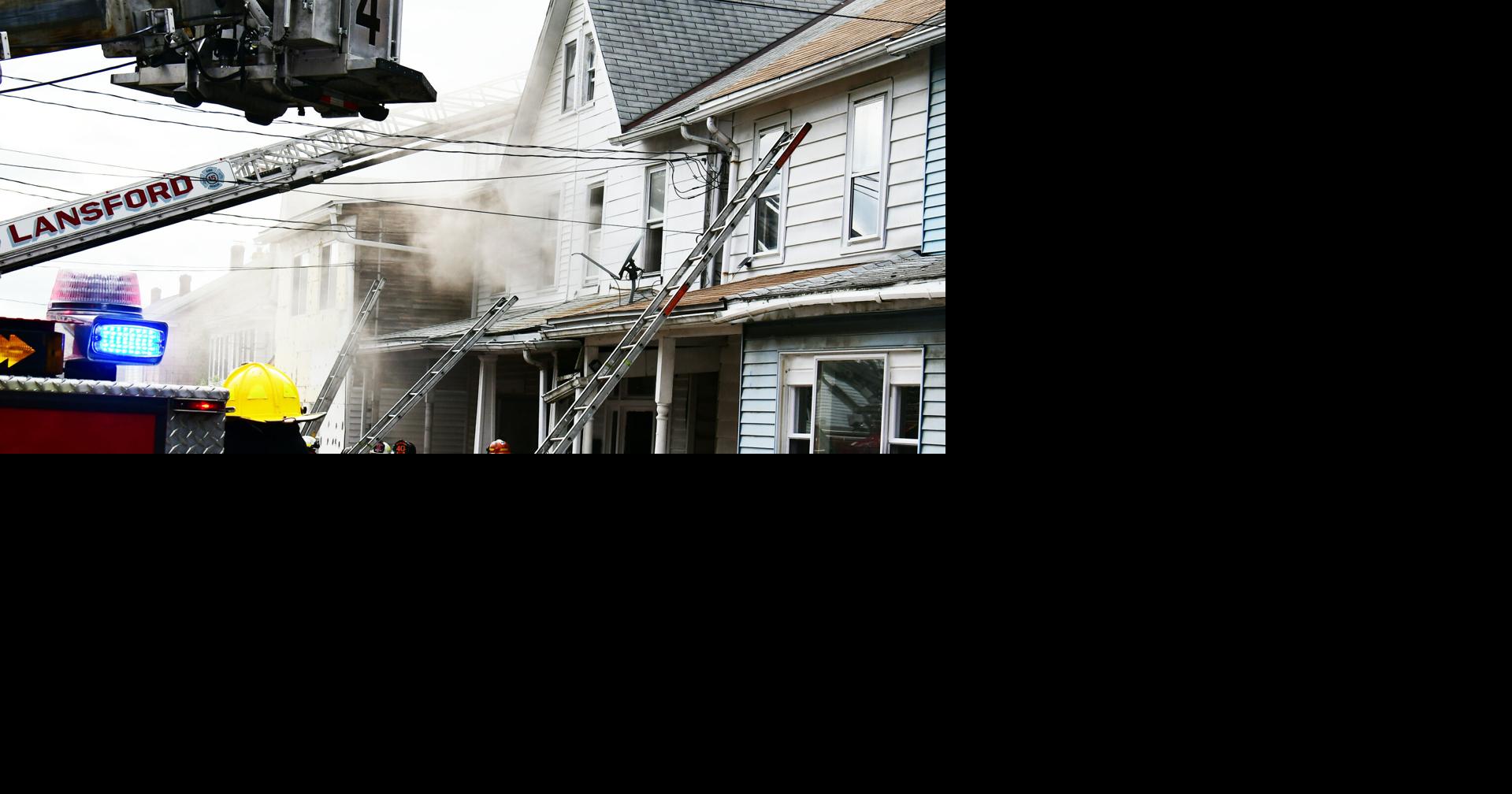 Crews battle house fire in Lansford | Poconos and Coal Region | wfmz.com